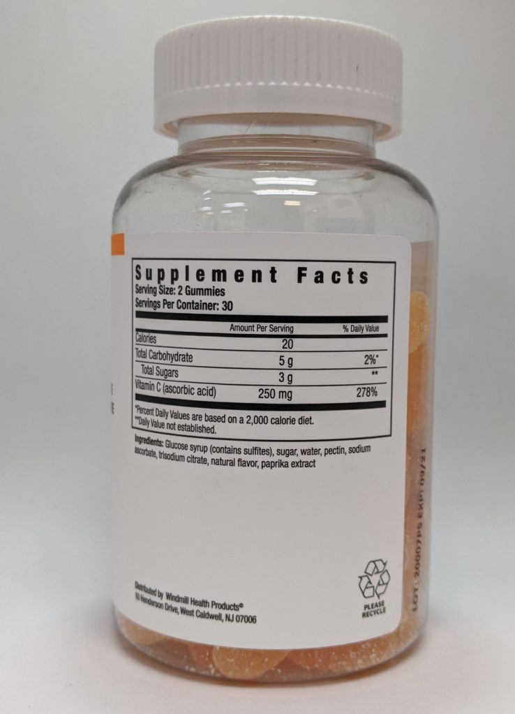Vita Drop Supplement Facts - Bremo Pharmacy